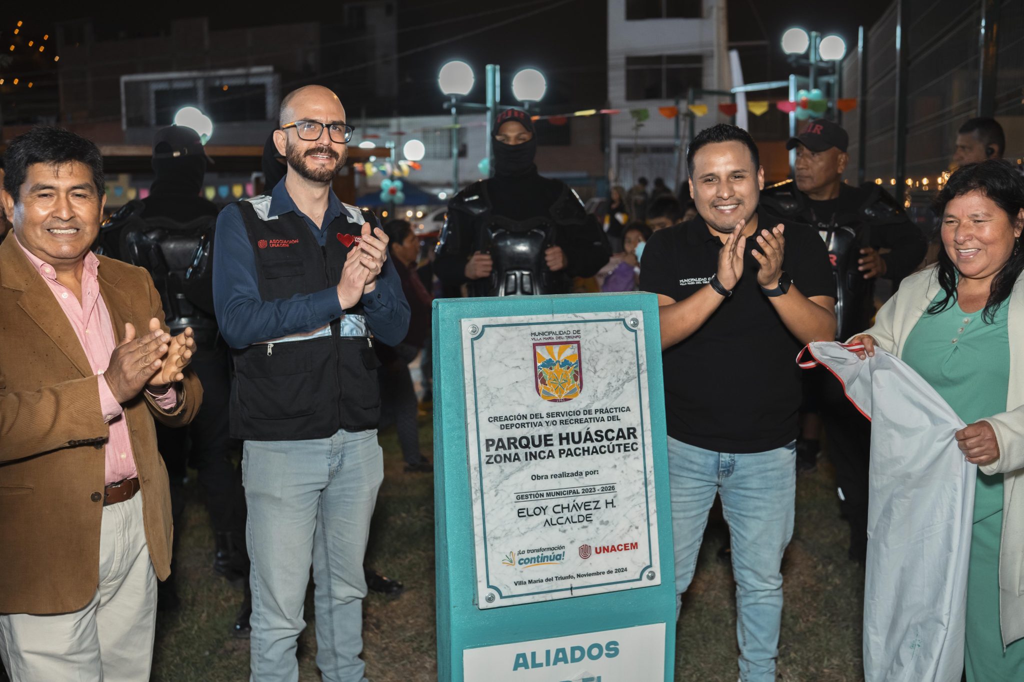 PARQUE HUÁSCAR: EL RENACER DE UNA COMUNIDAD - Asociación UNACEM por el ...